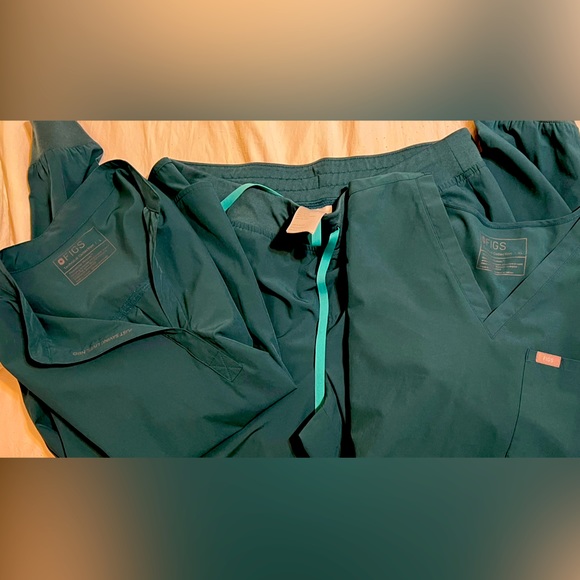 Figs | Other | 3 Piece Green Scrub Fig Set | Poshmark